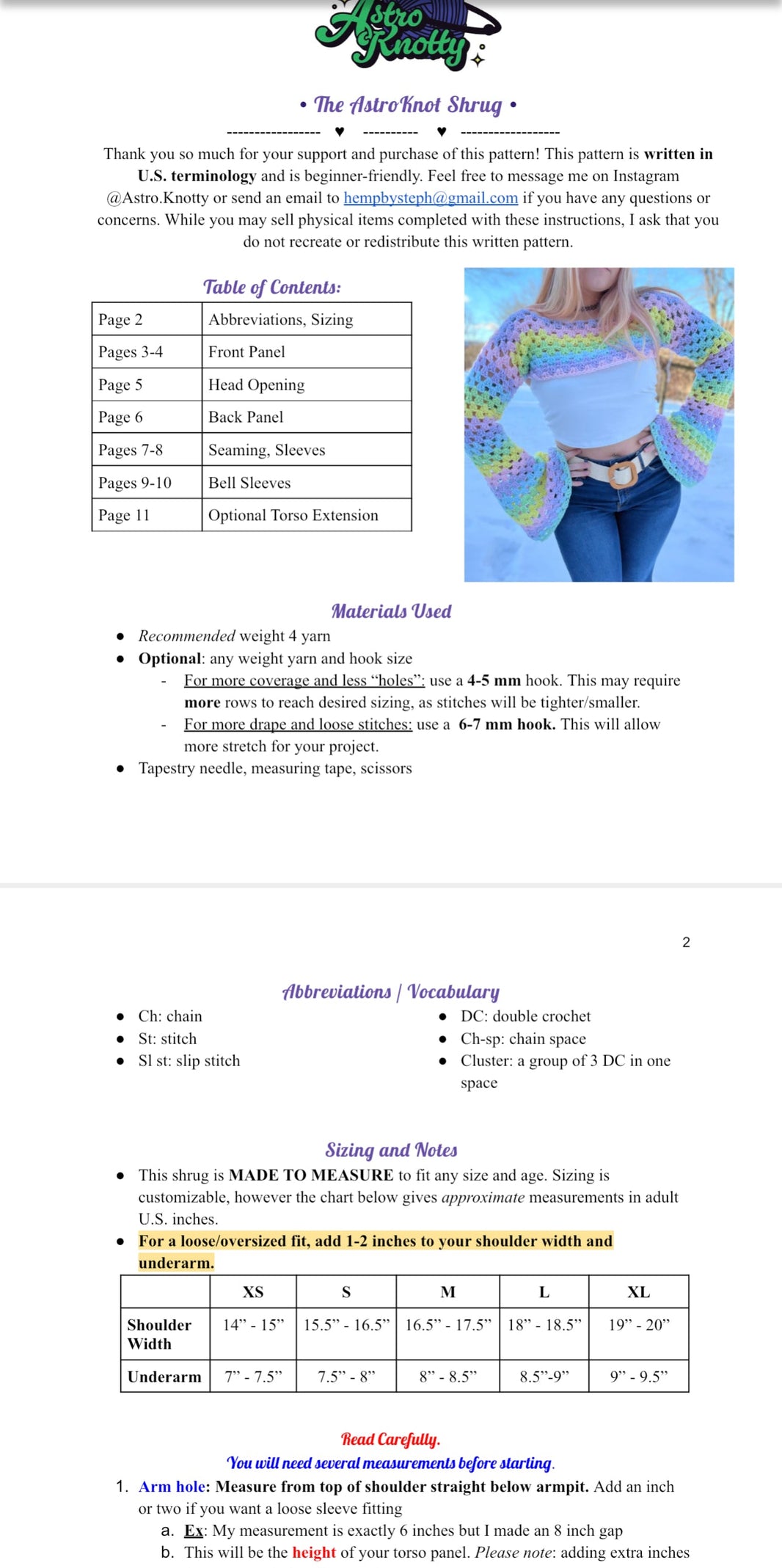 Digital Patterns – Page 3 – AstroKnotty